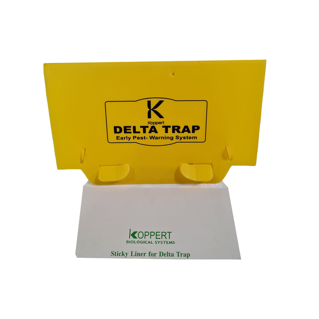 Koppert Delta Trap with 1 Sticky Liner - 1 PC – Agriplex