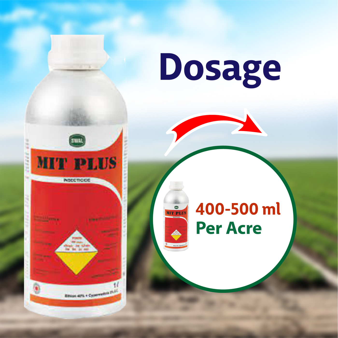 Swal Mit Plus Insecticide - 500 ML – Agriplex